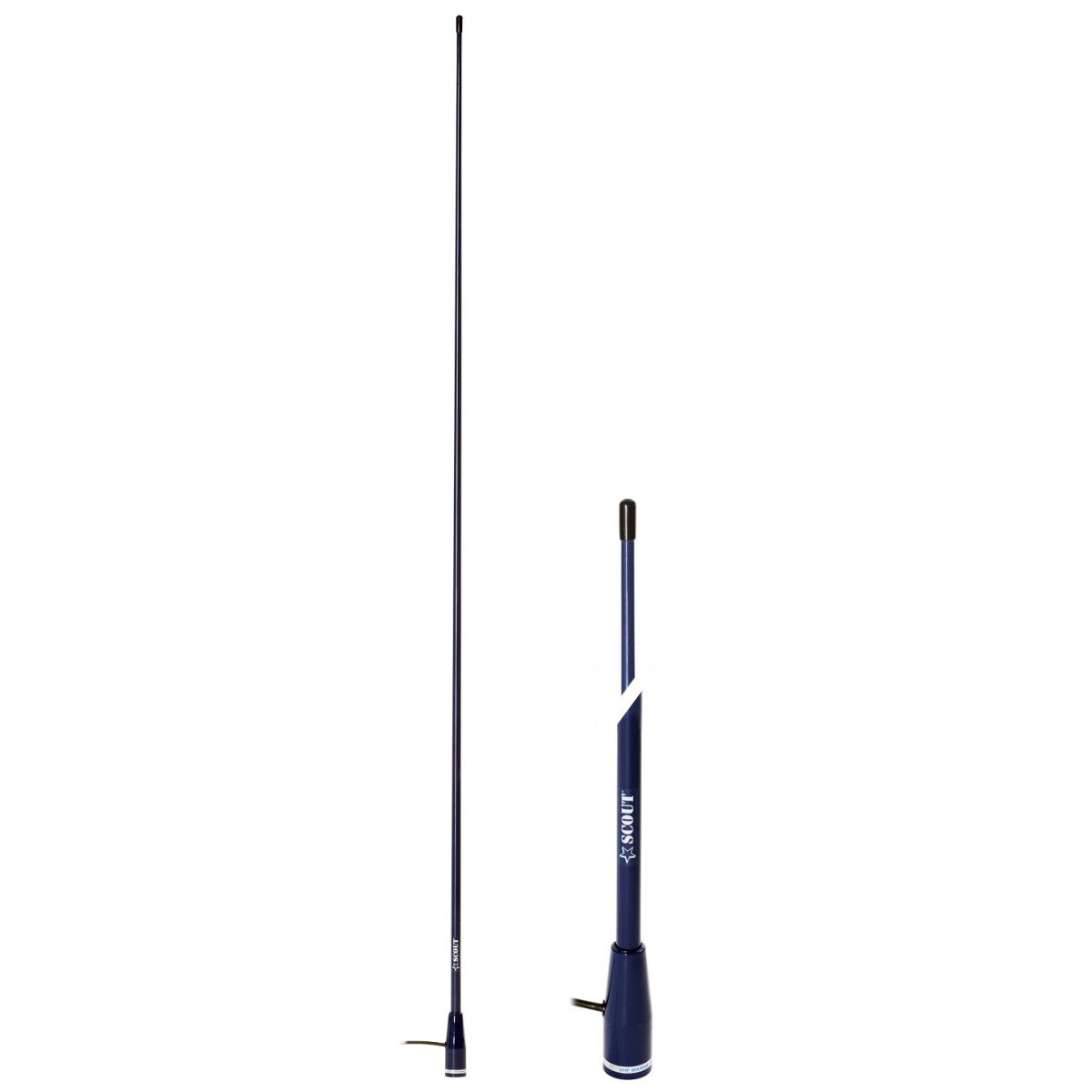 Scout KS-22 Blue Line 3dB VHF Antenna 150cm length with 5m RG58 Cable ...