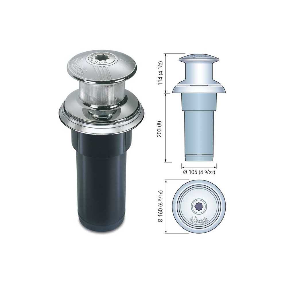 Quick Totem Capstan 1100W 24V